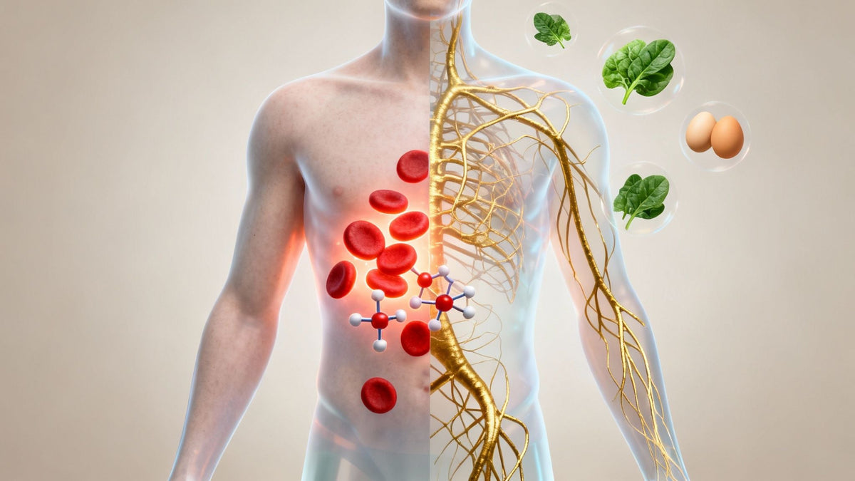 eisen und vitamin b12-mangel symptome: erkennen & handeln – mybody®x